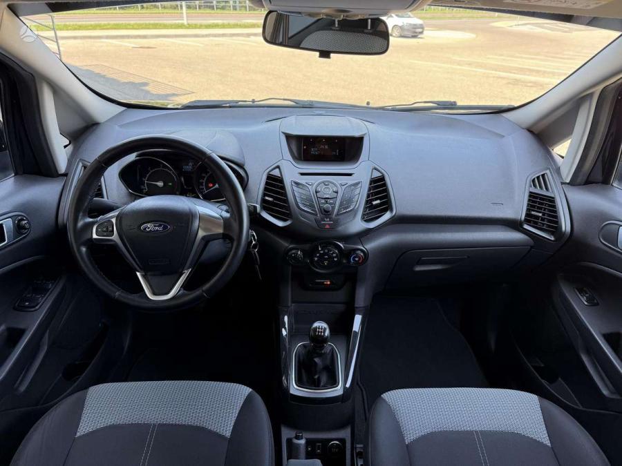 Black Ford EcoSport 2016 in Utena, with an engine capacity of 1.50 L and mileage of 150 thousand km for 6750 €, photo 13 on AUTOMOTO.COM.LV