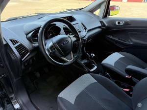 Black Ford EcoSport 2016 in Utena, with an engine capacity of 1.50 L and mileage of 150 thousand km for 6750 €, photo 17 on AUTOMOTO.COM.LV