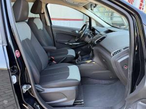 Black Ford EcoSport 2016 in Utena, with an engine capacity of 1.50 L and mileage of 150 thousand km for 6200 €, photo 20 on AUTOMOTO.COM.LV