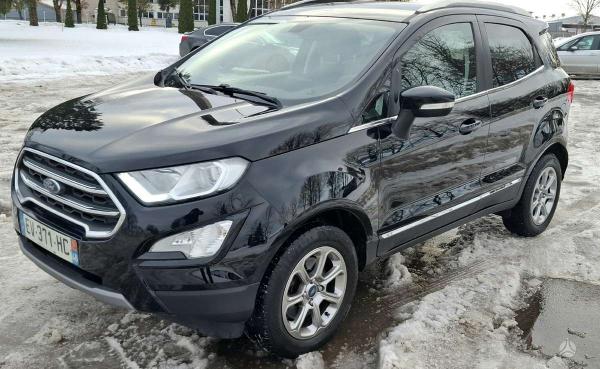 Melns Ford EcoSport 2018 Tauragė, ar dzinēja tilpumu 1.00 L un nobraukumu 67 tūkst. km par 6800 €, foto 3 vietnē AUTOMOTO.COM.LV