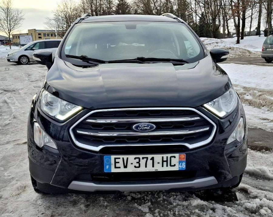 Black Ford EcoSport 2018 in Taurage, with an engine capacity of 1.00 L and mileage of 67 thousand km for 6800 €, photo 4 on AUTOMOTO.COM.LV