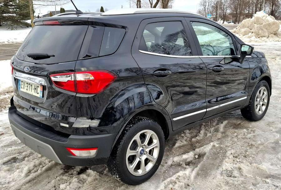 Black Ford EcoSport 2018 in Taurage, with an engine capacity of 1.00 L and mileage of 67 thousand km for 6800 €, photo 6 on AUTOMOTO.COM.LV
