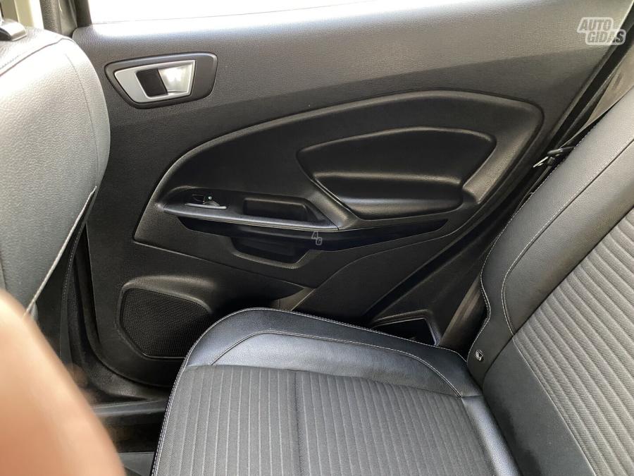 Black Ford EcoSport 2018 in Siauliai, with an engine capacity of 1.00 L and mileage of 96 thousand km for 6400 €, photo 5 on AUTOMOTO.COM.LV