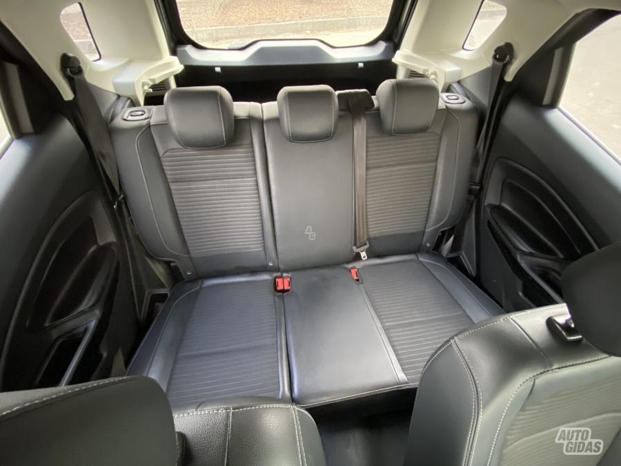 Black Ford EcoSport 2018 in Siauliai, with an engine capacity of 1.00 L and mileage of 96 thousand km for 6400 €, photo 6 on AUTOMOTO.COM.LV