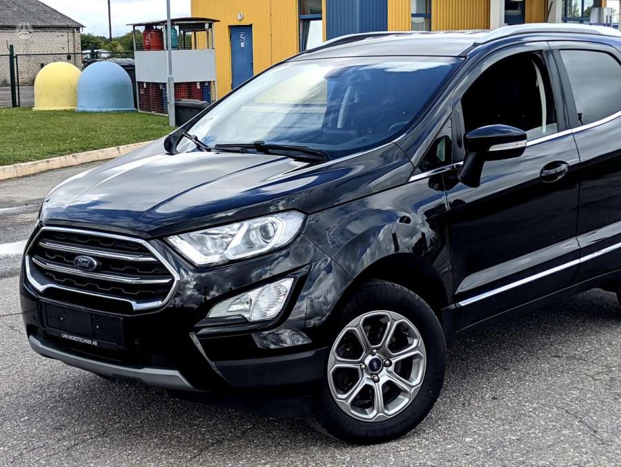 Melns Ford EcoSport 2018 Kretinga, ar dzinēja tilpumu 1.00 L un nobraukumu 119 tūkst. km par 8650 €, foto 4 vietnē AUTOMOTO.COM.LV