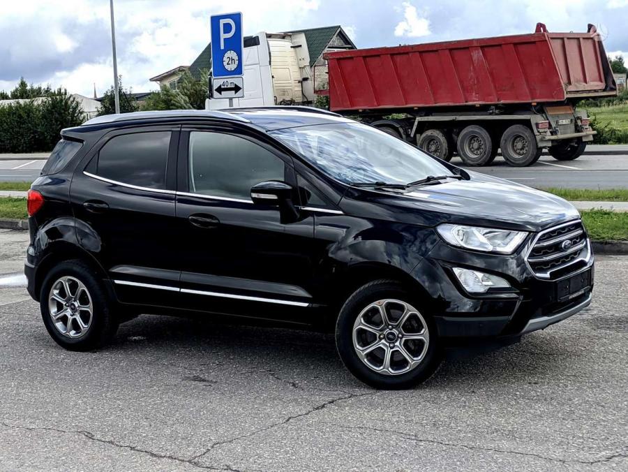 Melns Ford EcoSport 2018 Kretinga, ar dzinēja tilpumu 1.00 L un nobraukumu 119 tūkst. km par 8650 €, foto 5 vietnē AUTOMOTO.COM.LV