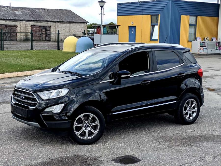Melns Ford EcoSport 2018 Kretinga, ar dzinēja tilpumu 1.00 L un nobraukumu 119 tūkst. km par 8650 €, foto 6 vietnē AUTOMOTO.COM.LV