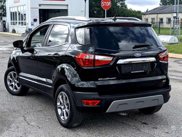 Black Ford EcoSport 2018 in Kretinga, with an engine capacity of 1.00 L and mileage of 119 thousand km for 8650 €, photo 7 on AUTOMOTO.COM.LV