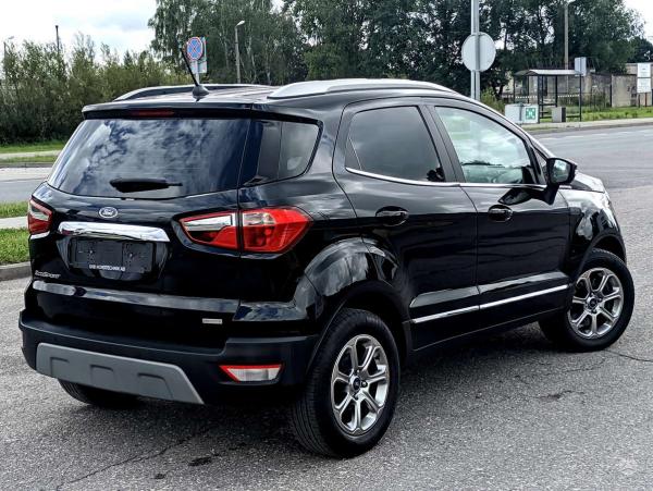 Black Ford EcoSport 2018 in Kretinga, with an engine capacity of 1.00 L and mileage of 119 thousand km for 8650 €, photo 8 on AUTOMOTO.COM.LV