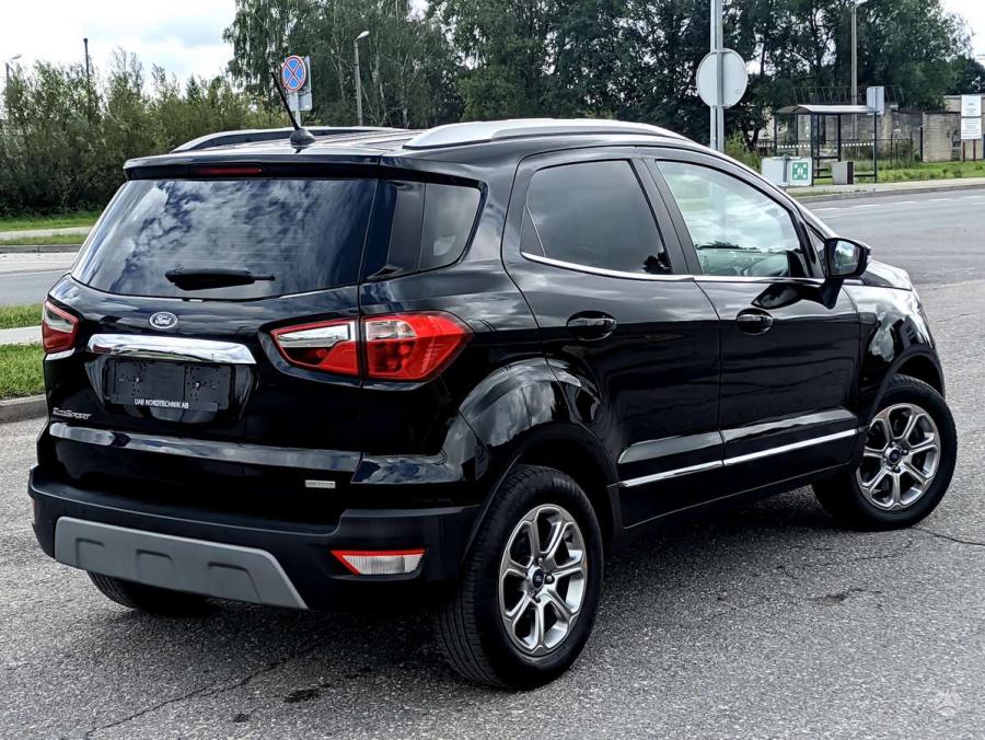 Melns Ford EcoSport 2018 Kretinga, ar dzinēja tilpumu 1.00 L un nobraukumu 119 tūkst. km par 8650 €, foto 8 vietnē AUTOMOTO.COM.LV