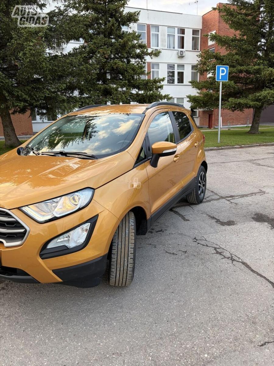 Black Ford EcoSport 2019 in Kaisiadorys, with an engine capacity of 1.00 L and mileage of 63 thousand km for 11000 €, photo 3 on AUTOMOTO.COM.LV