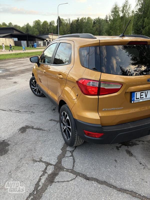 Black Ford EcoSport 2019 in Kaisiadorys, with an engine capacity of 1.00 L and mileage of 63 thousand km for 11000 €, photo 4 on AUTOMOTO.COM.LV