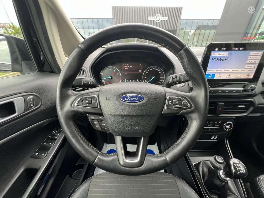 Melns Ford EcoSport 2019 Šauļi, ar dzinēja tilpumu 1.00 L un nobraukumu 171 tūkst. km par 7300 €, foto 28 vietnē AUTOMOTO.COM.LV