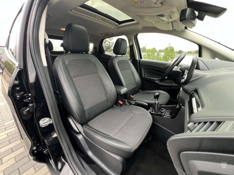 Melns Ford EcoSport 2019 Šauļi, ar dzinēja tilpumu 1.00 L un nobraukumu 171 tūkst. km par 7300 €, foto 47 vietnē AUTOMOTO.COM.LV
