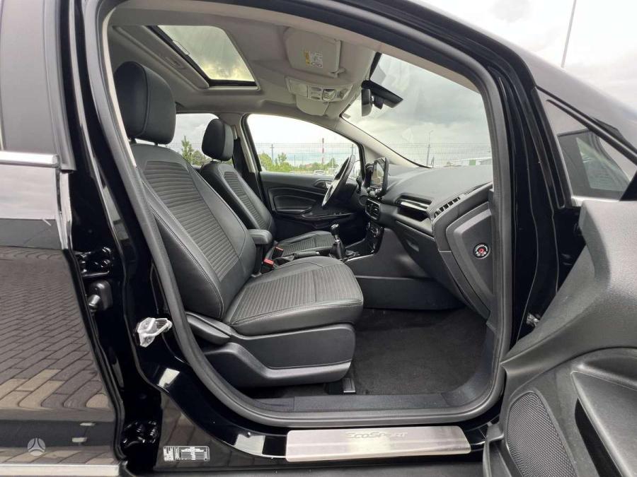 Melns Ford EcoSport 2019 Šauļi, ar dzinēja tilpumu 1.00 L un nobraukumu 171 tūkst. km par 7300 €, foto 48 vietnē AUTOMOTO.COM.LV