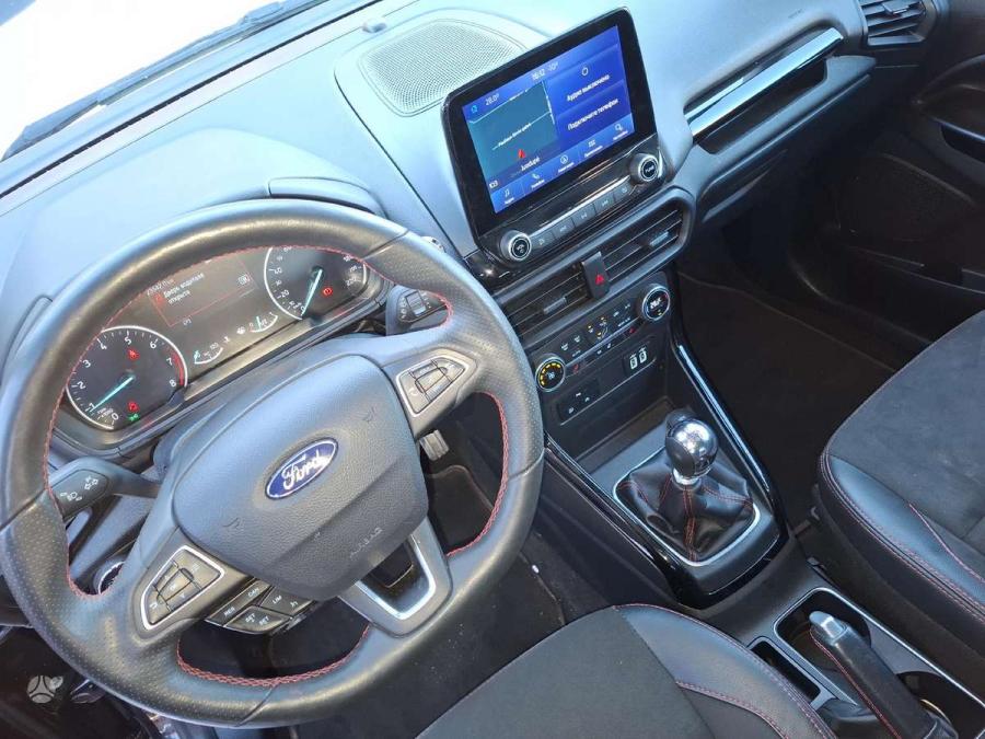 Melns Ford EcoSport 2020 Rokiškis, ar dzinēja tilpumu 1.00 L un nobraukumu 24 tūkst. km par 8350 €, foto 13 vietnē AUTOMOTO.COM.LV