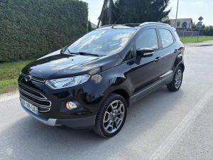Melns Ford EcoSport 2015 Tauragė, ar dzinēja tilpumu 1.00 L un nobraukumu 191 tūkst. km par 4200 €, foto  vietnē AUTOMOTO.COM.LV