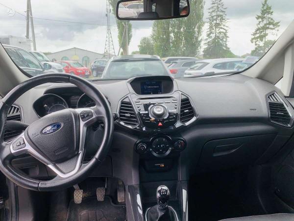 Black Ford EcoSport 2017 in Taurage, with an engine capacity of 1.00 L and mileage of 83 thousand km for 5400 €, photo 7 on AUTOMOTO.COM.LV