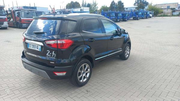Black Ford EcoSport 2018 in Taurage, with an engine capacity of 1.00 L and mileage of 108 thousand km for 5300 €, photo 4 on AUTOMOTO.COM.LV
