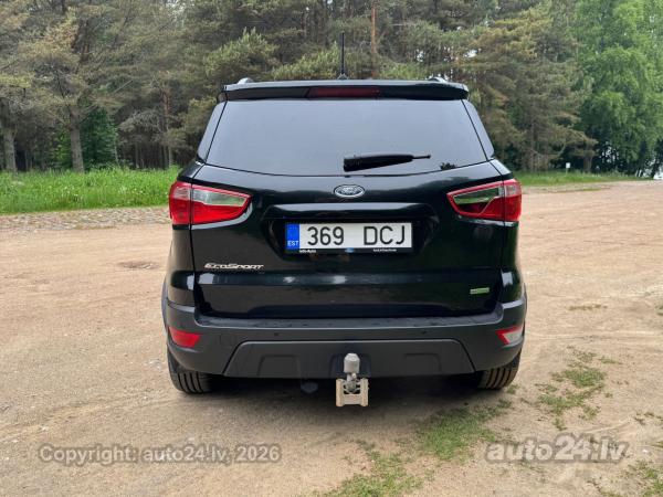 Melns Ford EcoSport 2019 Tallina, ar dzinēja tilpumu 1.00 L un nobraukumu 98 tūkst. km par 9500 €, foto 6 vietnē AUTOMOTO.COM.LV