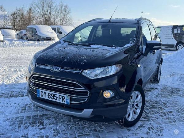 Black Ford EcoSport 2015 in Taurage, with an engine capacity of 1.00 L and mileage of 149 thousand km for 4700 €, photo 1 on AUTOMOTO.COM.LV