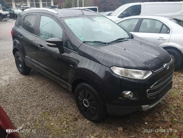 Black Ford EcoSport 2016 in Kelme, with an engine capacity of 1.00 L and mileage of 105 thousand km for 3700 €, photo 2 on AUTOMOTO.COM.LV