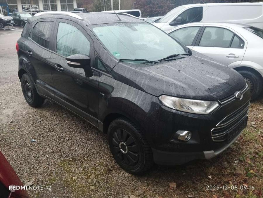 Black Ford EcoSport 2016 in Kelme, with an engine capacity of 1.00 L and mileage of 105 thousand km for 3700 €, photo 2 on AUTOMOTO.COM.LV