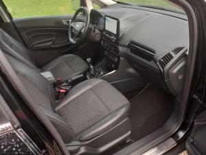 Black Ford EcoSport 2019 in Alytus, with an engine capacity of 1.00 L and mileage of 113 thousand km for 4899 €, photo 9 on AUTOMOTO.COM.LV