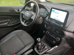 Black Ford EcoSport 2019 in Alytus, with an engine capacity of 1.00 L and mileage of 113 thousand km for 4899 €, photo 10 on AUTOMOTO.COM.LV