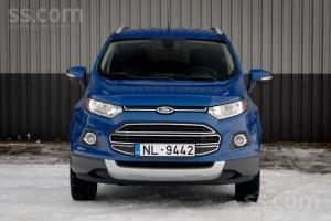 Blue Ford EcoSport 2014 in Tukums, with an engine capacity of 1.50 L and mileage of 171 thousand km for 7490 €, photo 3 on AUTOMOTO.COM.LV