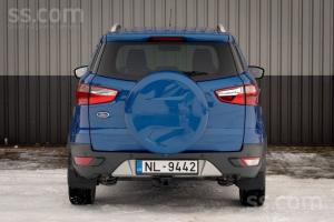 Blue Ford EcoSport 2014 in Tukums, with an engine capacity of 1.50 L and mileage of 171 thousand km for 7490 €, photo 6 on AUTOMOTO.COM.LV