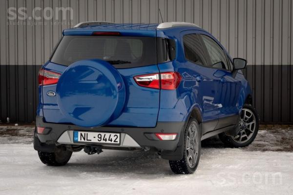 Zils Ford EcoSport 2014 Tukums, ar dzinēja tilpumu 1.50 L un nobraukumu 171 tūkst. km par 7490 €, foto 7 vietnē AUTOMOTO.COM.LV