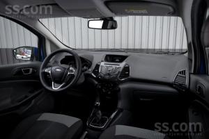 Blue Ford EcoSport 2014 in Tukums, with an engine capacity of 1.50 L and mileage of 171 thousand km for 7490 €, photo 9 on AUTOMOTO.COM.LV