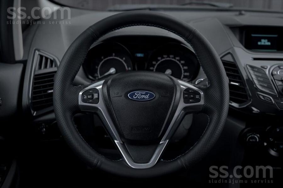 Blue Ford EcoSport 2014 in Tukums, with an engine capacity of 1.50 L and mileage of 171 thousand km for 7490 €, photo 19 on AUTOMOTO.COM.LV