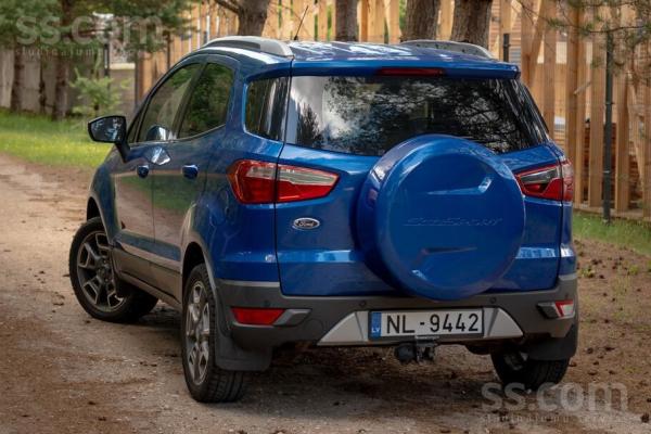 Zils Ford EcoSport 2014 Tukums, ar dzinēja tilpumu 1.50 L un nobraukumu 171 tūkst. km par 6990 €, foto 4 vietnē AUTOMOTO.COM.LV