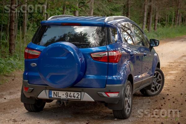 Zils Ford EcoSport 2014 Tukums, ar dzinēja tilpumu 1.50 L un nobraukumu 171 tūkst. km par 6990 €, foto 6 vietnē AUTOMOTO.COM.LV