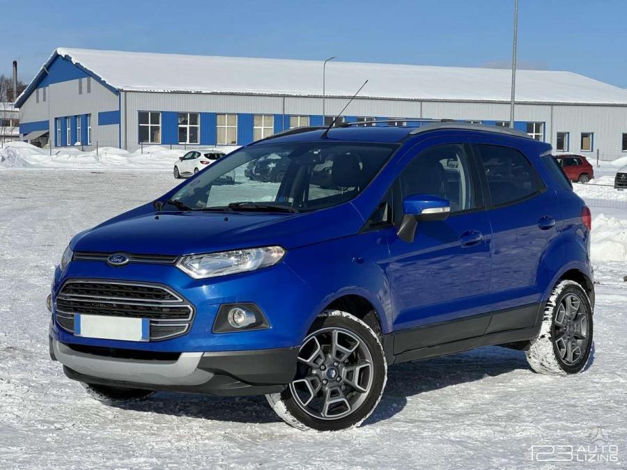 Zils Ford EcoSport 2015 Tauragė, ar dzinēja tilpumu 1.00 L un nobraukumu 165 tūkst. km par 4800 €, foto 1 vietnē AUTOMOTO.COM.LV