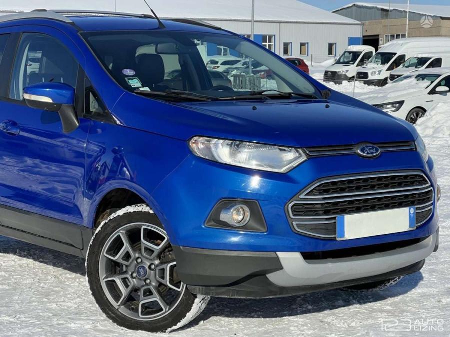 Zils Ford EcoSport 2015 Tauragė, ar dzinēja tilpumu 1.00 L un nobraukumu 165 tūkst. km par 4800 €, foto 5 vietnē AUTOMOTO.COM.LV