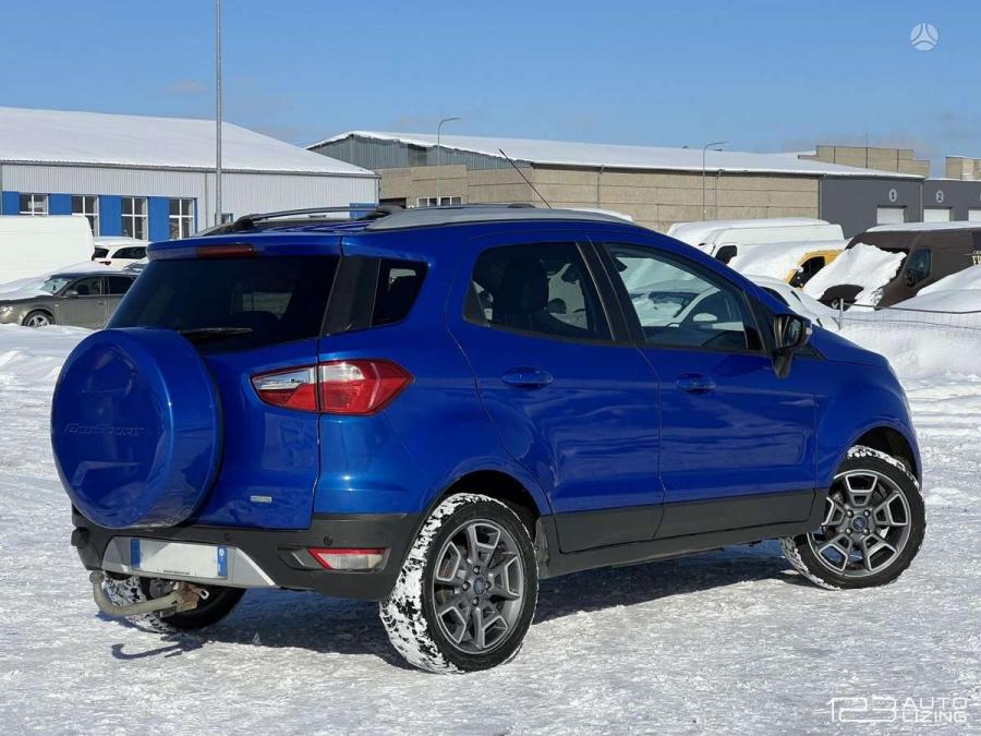 Zils Ford EcoSport 2015 Tauragė, ar dzinēja tilpumu 1.00 L un nobraukumu 165 tūkst. km par 4800 €, foto 7 vietnē AUTOMOTO.COM.LV