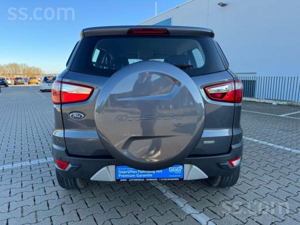 Blue Ford EcoSport 2015 in Ogre, with an engine capacity of 1.50 L and mileage of 102 thousand km for 6997 €, photo 5 on AUTOMOTO.COM.LV