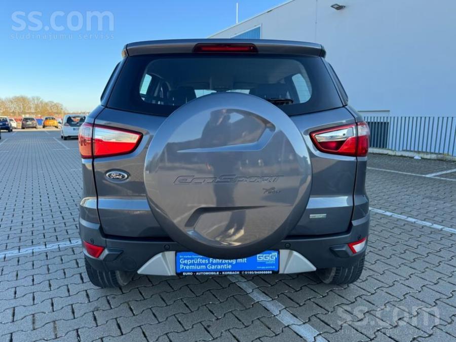 Zils Ford EcoSport 2015 Ogre, ar dzinēja tilpumu 1.50 L un nobraukumu 102 tūkst. km par 6997 €, foto 6 vietnē AUTOMOTO.COM.LV