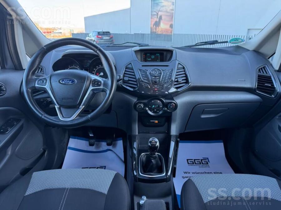 Zils Ford EcoSport 2015 Ogre, ar dzinēja tilpumu 1.50 L un nobraukumu 102 tūkst. km par 6997 €, foto 18 vietnē AUTOMOTO.COM.LV