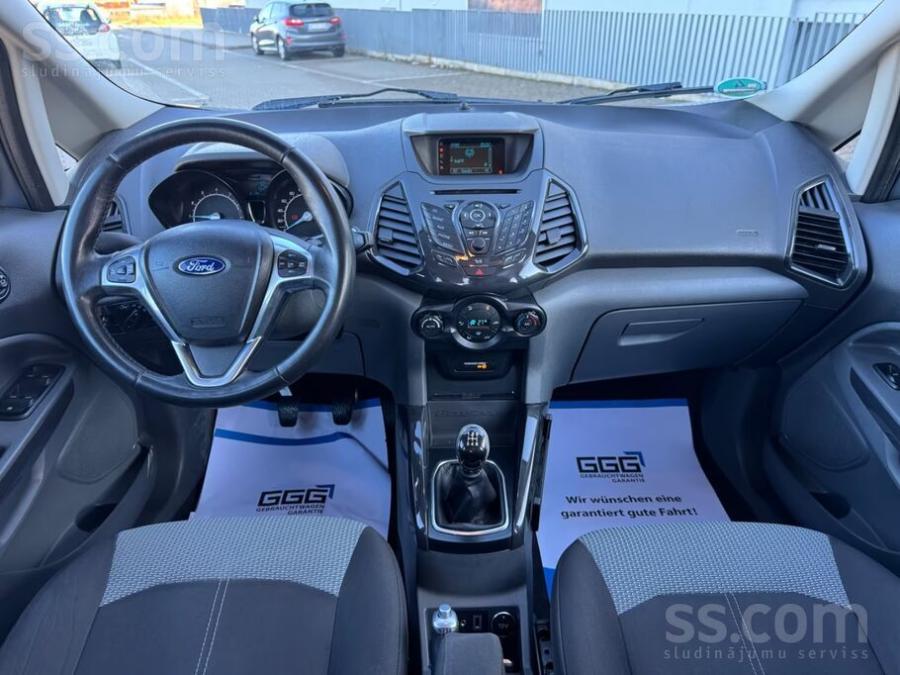 Zils Ford EcoSport 2015 Ogre, ar dzinēja tilpumu 1.50 L un nobraukumu 102 tūkst. km par 6997 €, foto 19 vietnē AUTOMOTO.COM.LV