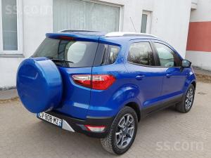 Zils Ford EcoSport 2015 Rīga, ar dzinēja tilpumu 1.50 L un nobraukumu 174 tūkst. km par 5600 €, foto 5 vietnē AUTOMOTO.COM.LV