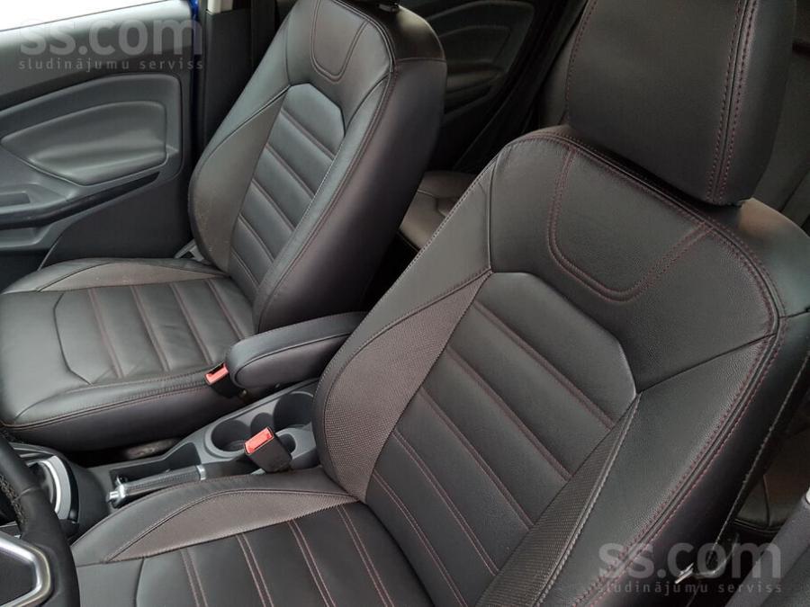 Zils Ford EcoSport 2015 Rīga, ar dzinēja tilpumu 1.50 L un nobraukumu 174 tūkst. km par 5600 €, foto 12 vietnē AUTOMOTO.COM.LV