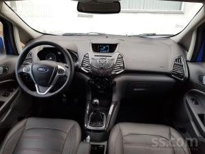 Zils Ford EcoSport 2015 Rīga, ar dzinēja tilpumu 1.50 L un nobraukumu 174 tūkst. km par 5600 €, foto 14 vietnē AUTOMOTO.COM.LV