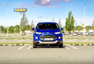 Zils Ford EcoSport 2015 Rīga, ar dzinēja tilpumu 1.00 L un nobraukumu 134 tūkst. km par 4990 €, foto 4 vietnē AUTOMOTO.COM.LV