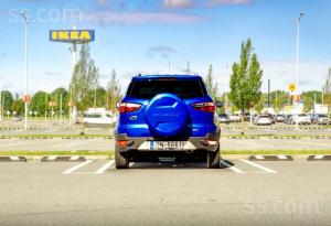Zils Ford EcoSport 2015 Rīga, ar dzinēja tilpumu 1.00 L un nobraukumu 134 tūkst. km par 4990 €, foto 7 vietnē AUTOMOTO.COM.LV