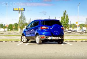 Zils Ford EcoSport 2015 Rīga, ar dzinēja tilpumu 1.00 L un nobraukumu 134 tūkst. km par 4990 €, foto 8 vietnē AUTOMOTO.COM.LV
