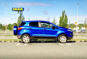 Zils Ford EcoSport 2015 Rīga, ar dzinēja tilpumu 1.00 L un nobraukumu 134 tūkst. km par 4990 €, foto 9 vietnē AUTOMOTO.COM.LV
